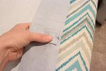 How to sew easy back tab curtains