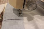 How to sew easy back tab curtains