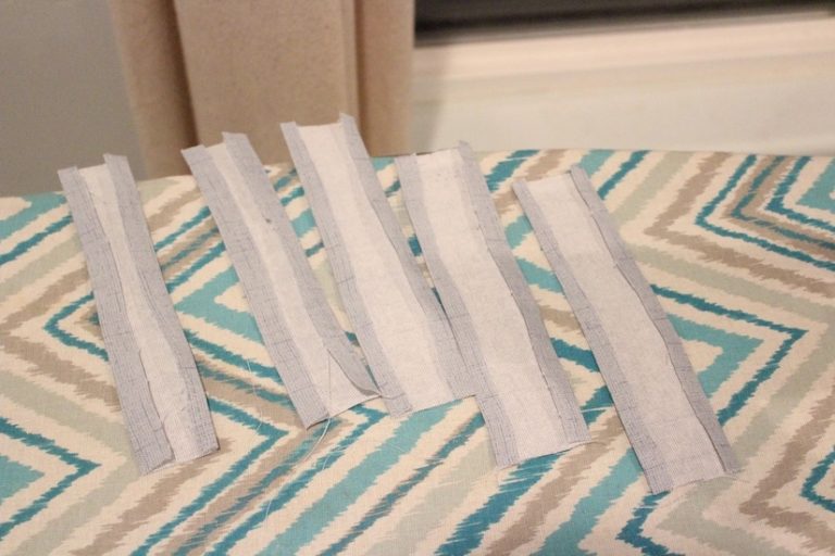Sew Back Tab Curtains Step by Step