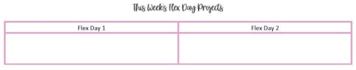 The BEST Weekly Schedule for the Stay at Home Mom - CMH