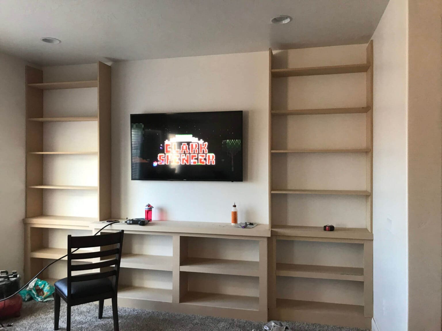 How I Built Custom Built Ins All By Myself!