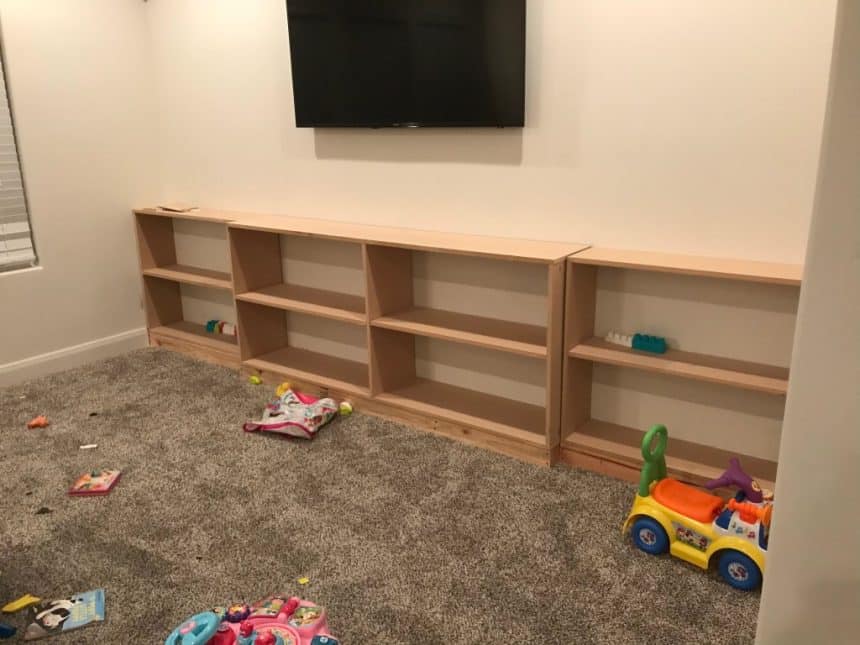 How I Built Custom Built Ins All By Myself!