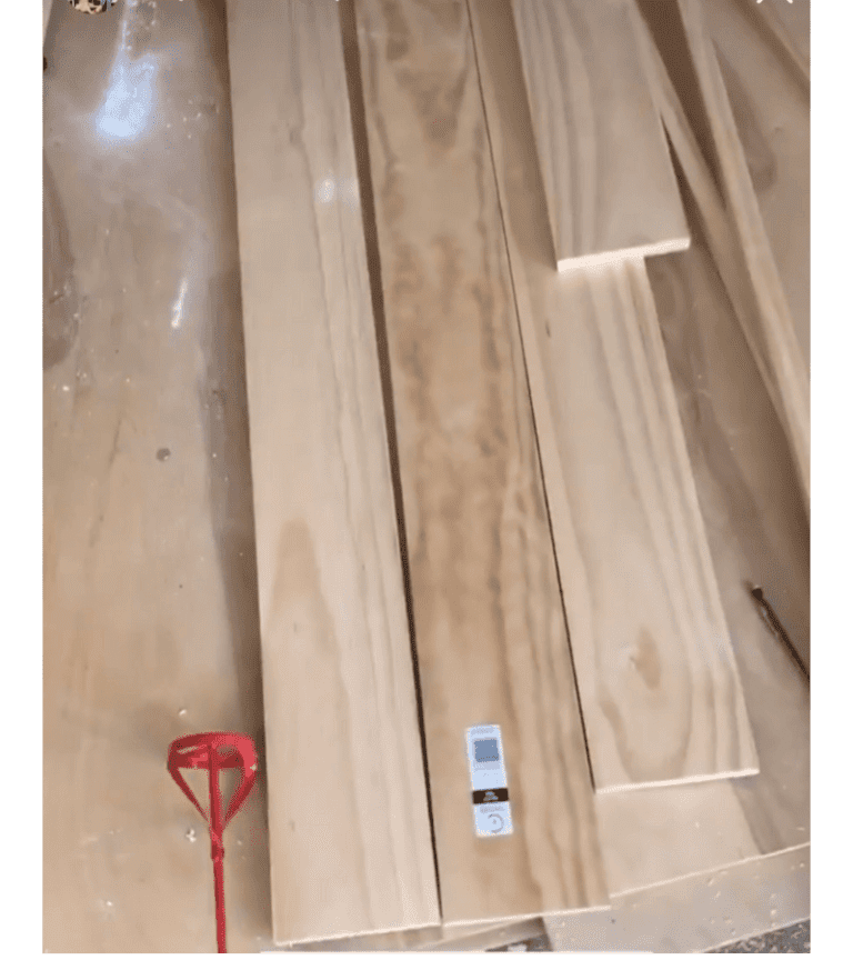 DIY Floating Beam Mantel | Crystel Montenegro Home