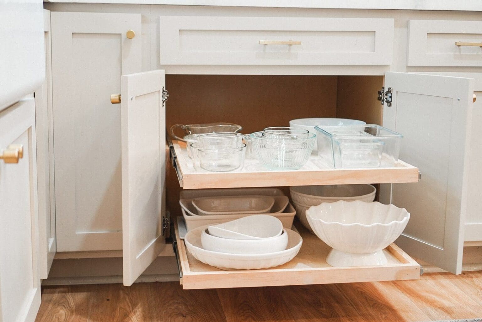 DIY Pull-Out Shelves: The Ultimate Kitchen Upgrade! | Crystel Montengro ...