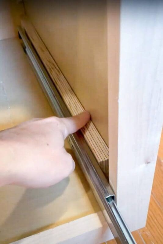 Build Your Own Pull-Out Trash Drawer! | Crystel Montenegro Home