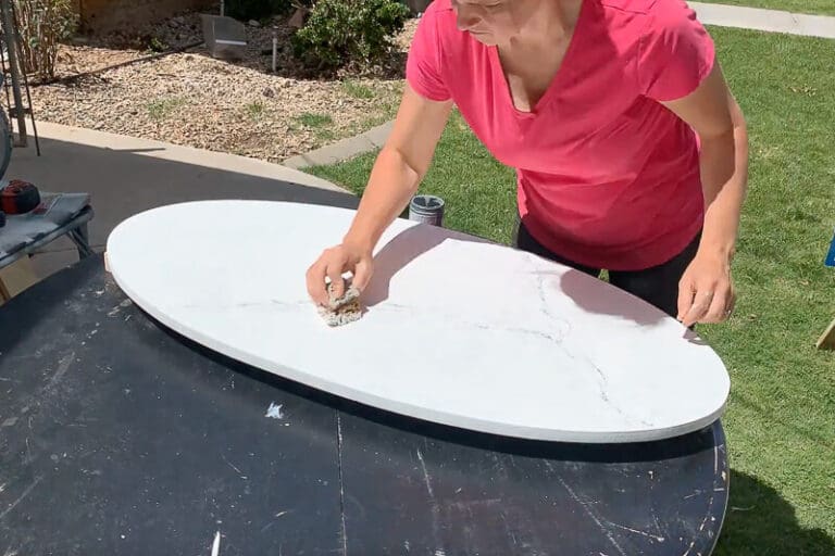 Beautiful DIY Marble Coffee Table | Crystel Montengro Home
