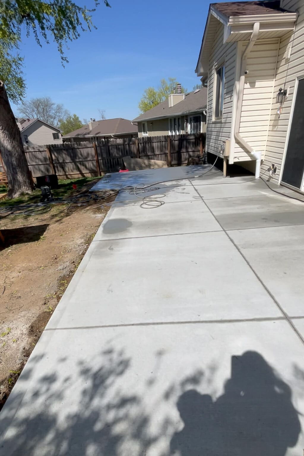 Why I Hired Outside Help to Install a Concrete Sidewalk | Crystel ...