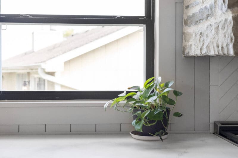 Painting Window Frames Black for a Modern Look | Crystel Montengro Home