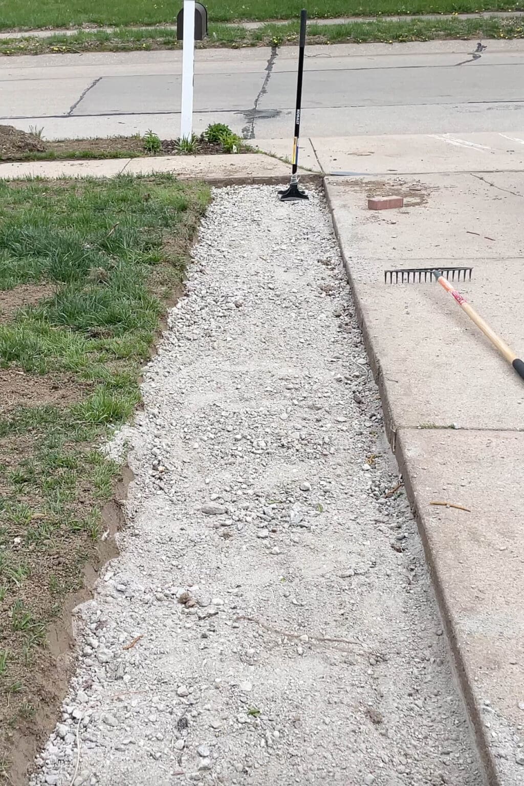 DIY Paver Driveway Extension | Crystel Montengro Home