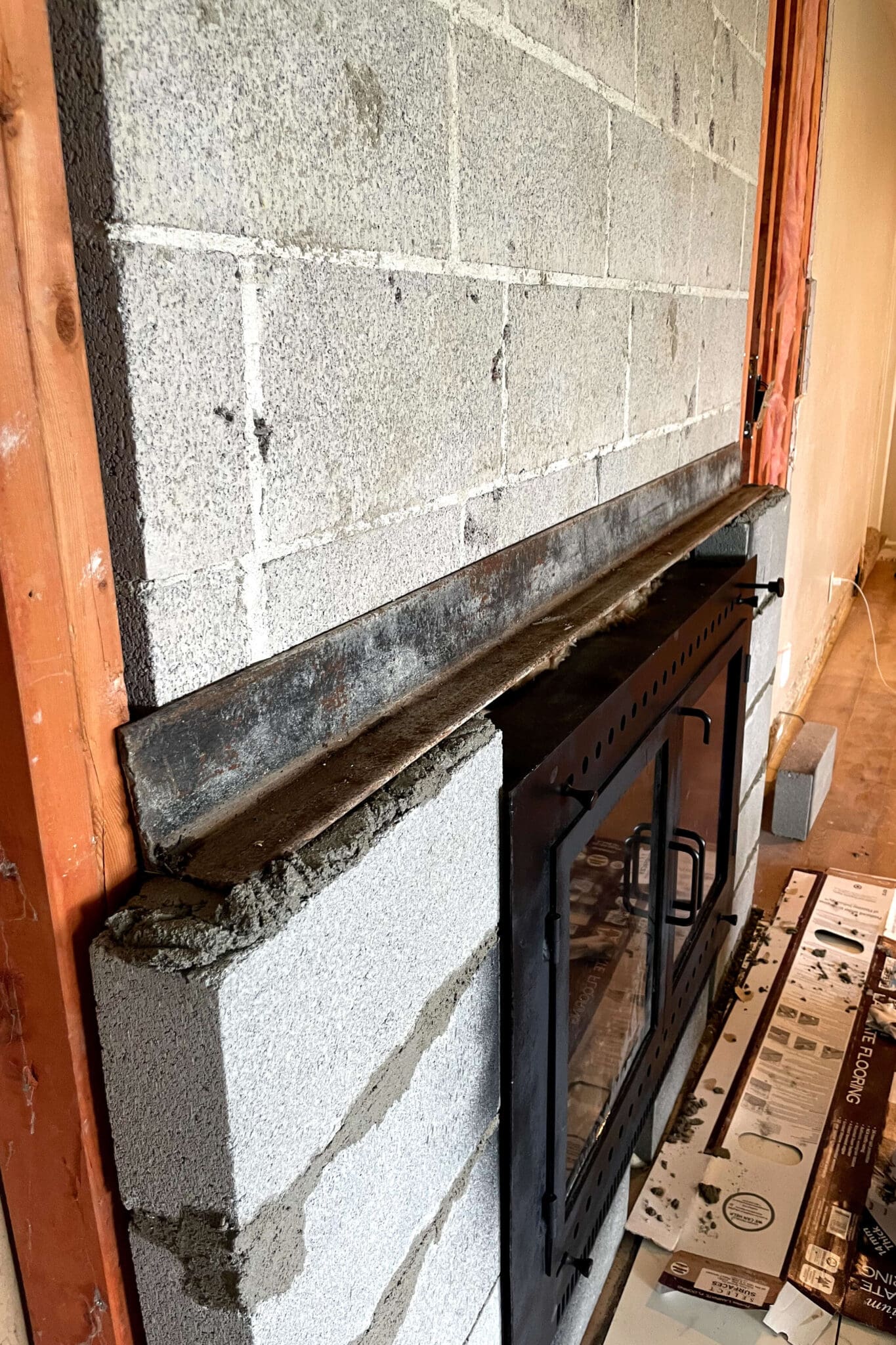 Stunning DIY Stone Fireplace Makeover - Crystel Montenegro Home