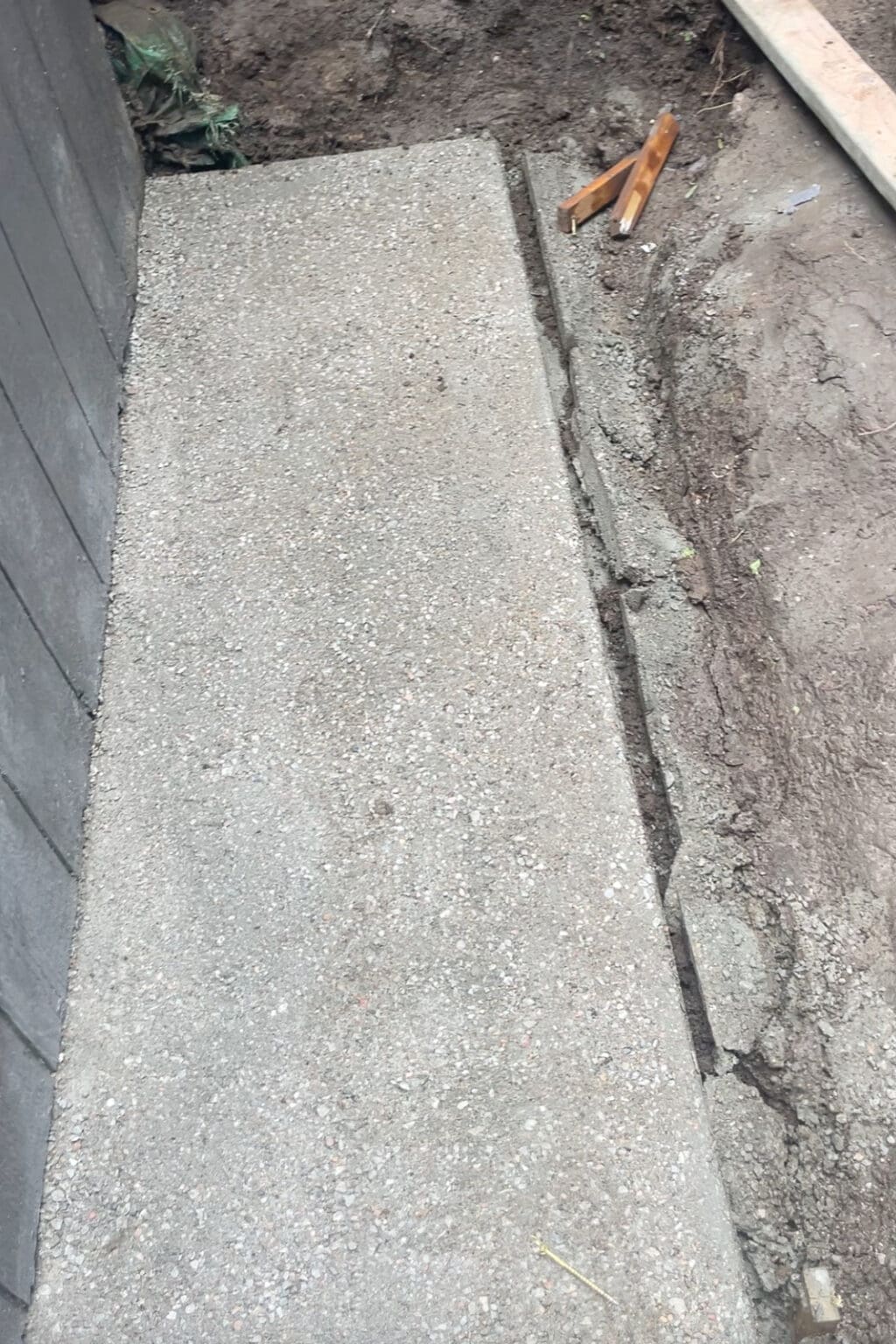 DIY Dry Pour Concrete Pad | Crystel Montenegro Home