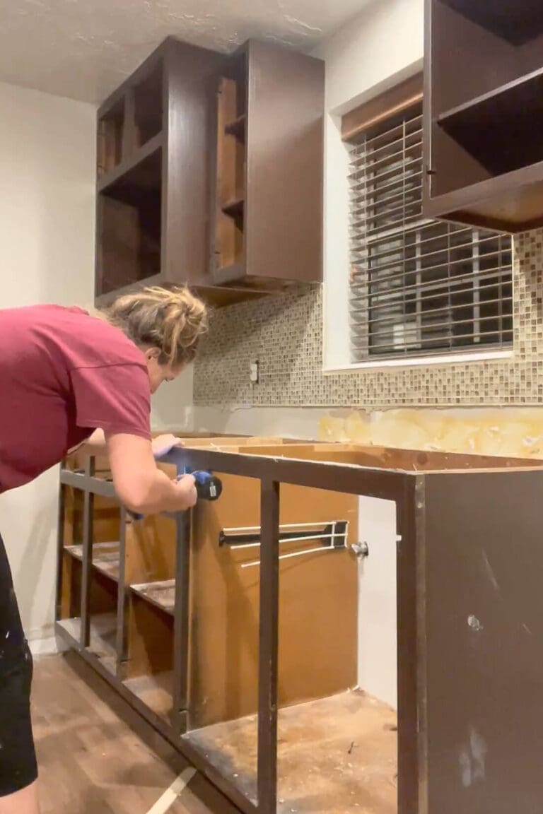 DIY Refurbished Kitchen Cabinets for an Affordable Kitchen Remodel ...