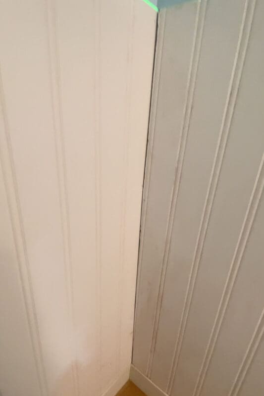 DIY Bathroom Walls With Beadboard Upgrade | Crystel Montenegro Home