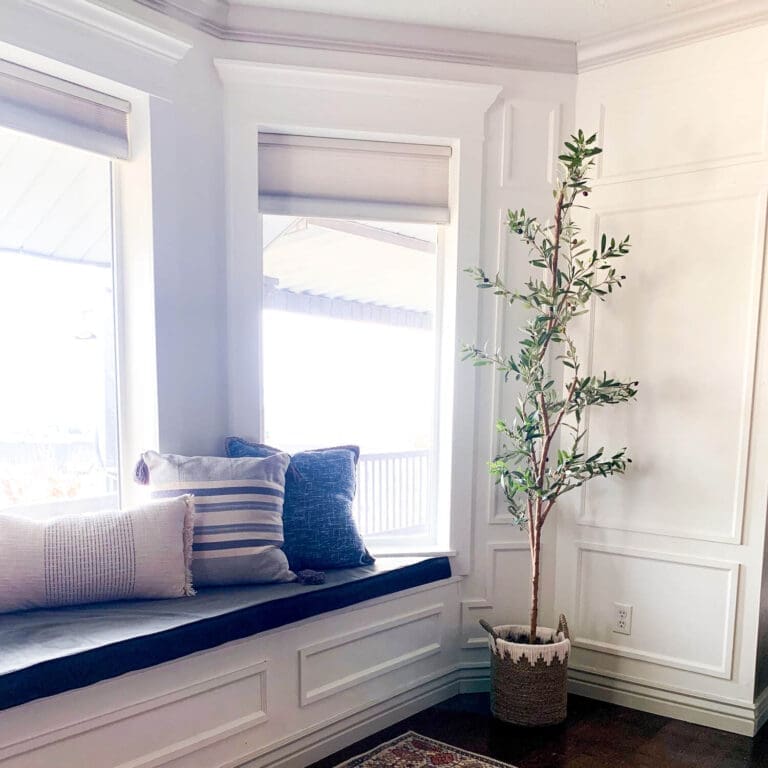 DIY Bay Window Trim and Classic Picture Frame Molding | Crystel ...