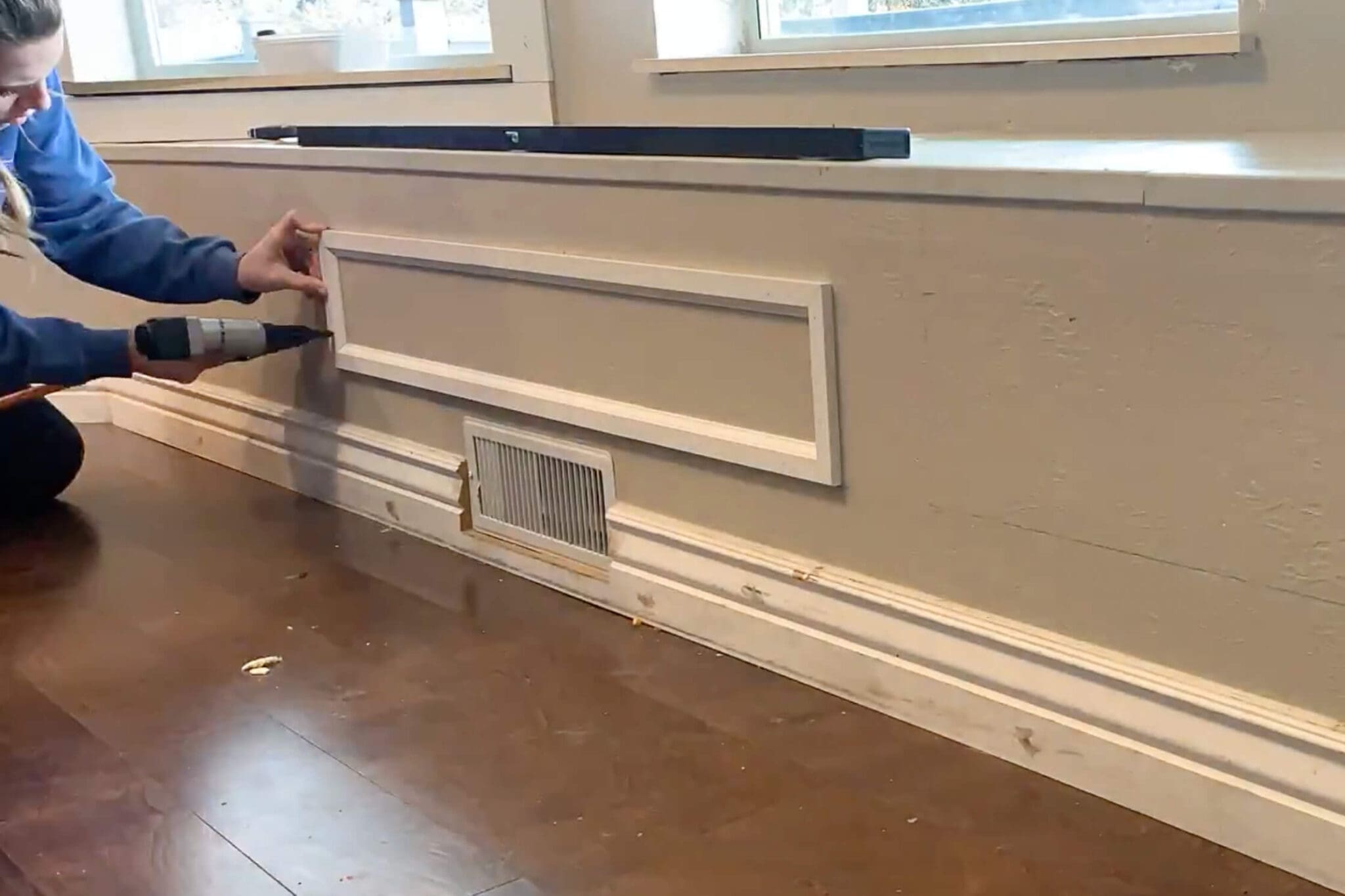 DIY Bay Window Trim and Classic Picture Frame Molding | Crystel ...