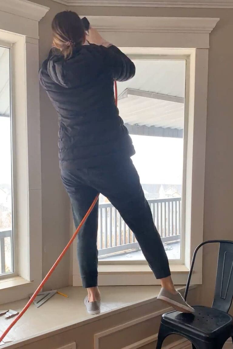 DIY Bay Window Trim and Classic Picture Frame Molding | Crystel ...