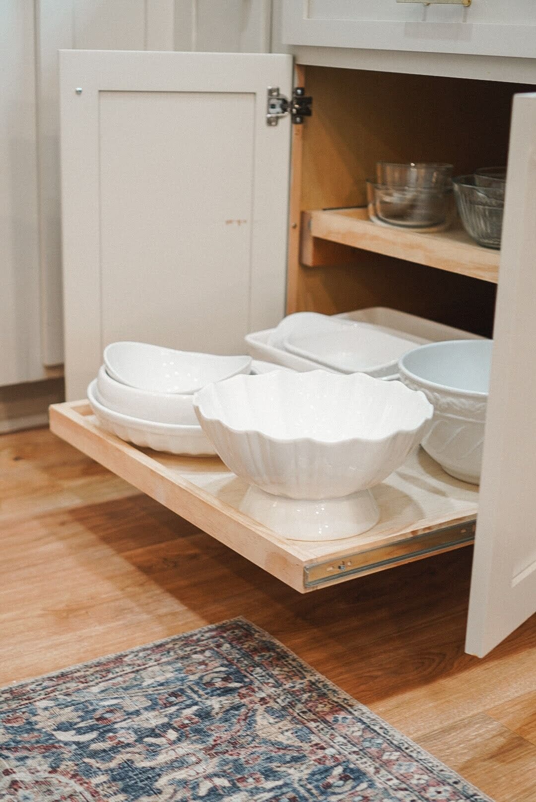 Making Unfinished Kitchen Cabinets Look Custom | Crystel Montenegro Home
