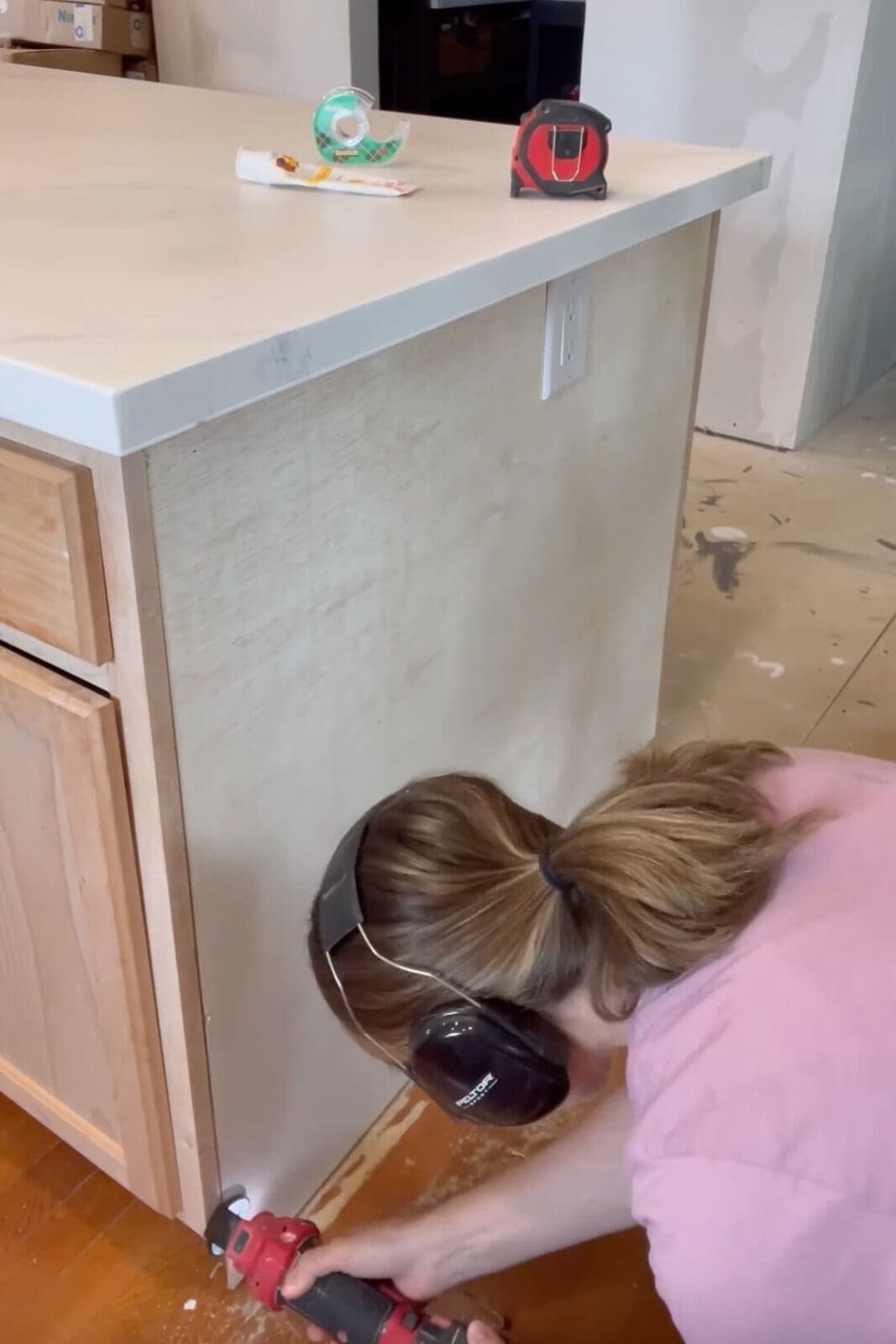 Making Unfinished Kitchen Cabinets Look Custom | Crystel Montenegro Home