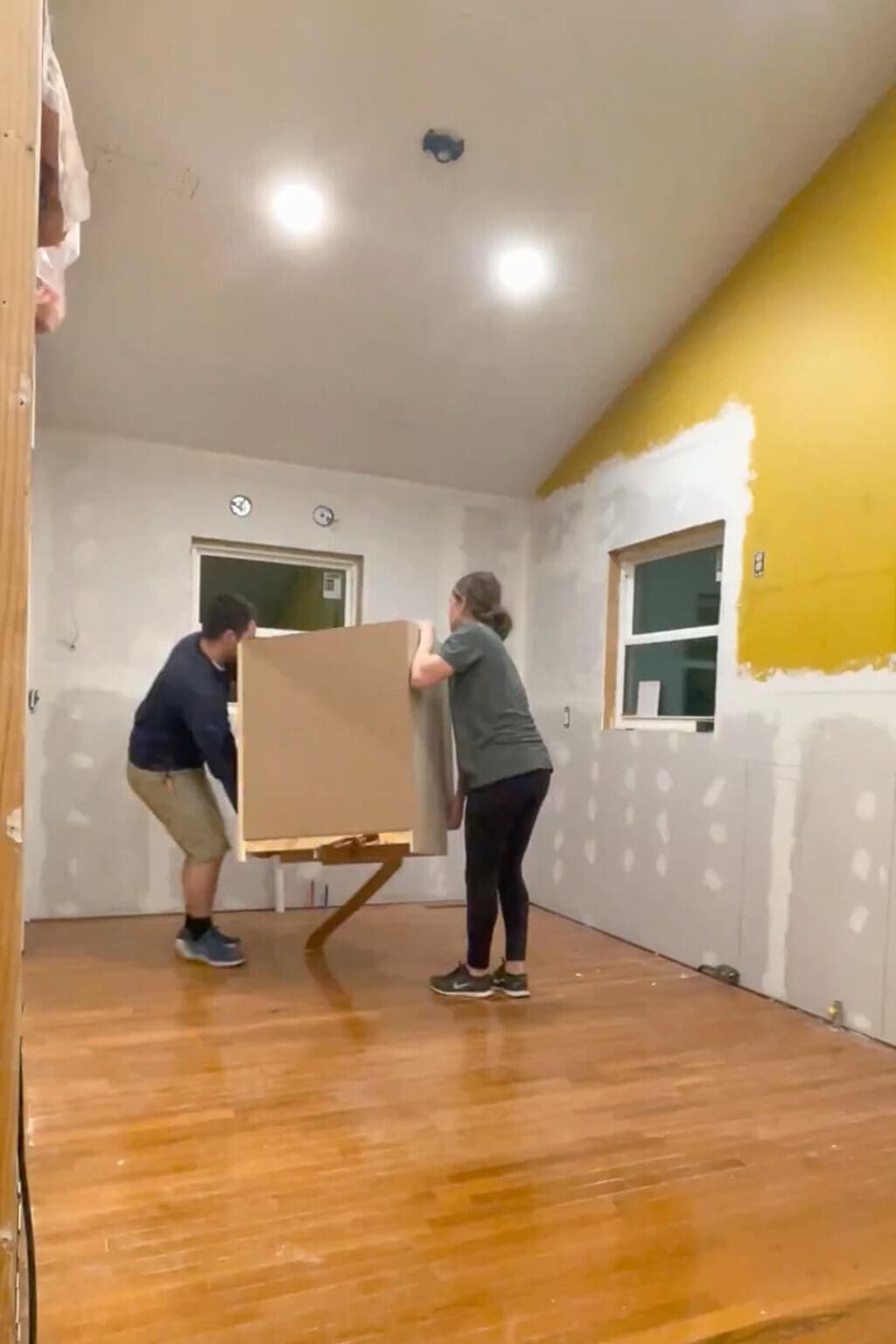 Making Unfinished Kitchen Cabinets Look Custom | Crystel Montenegro Home