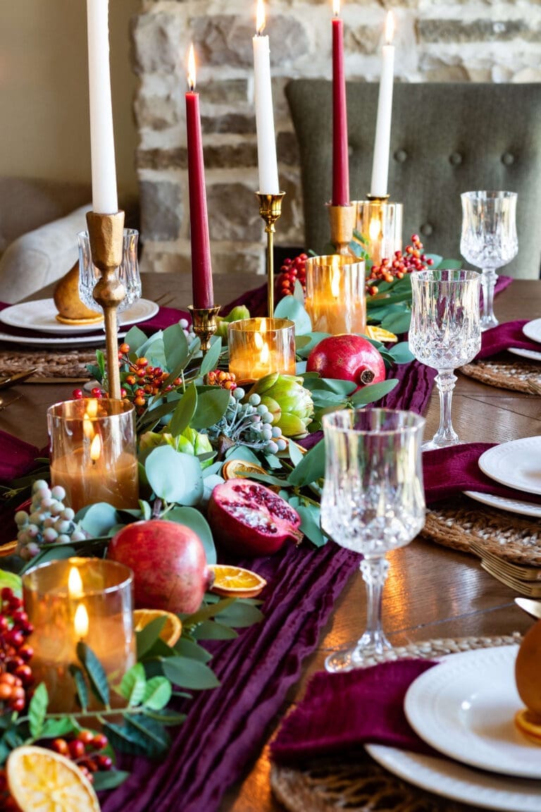 My Gorgeous 2023 Thanksgiving Decor and Tablescape | Crystel Montenegro ...