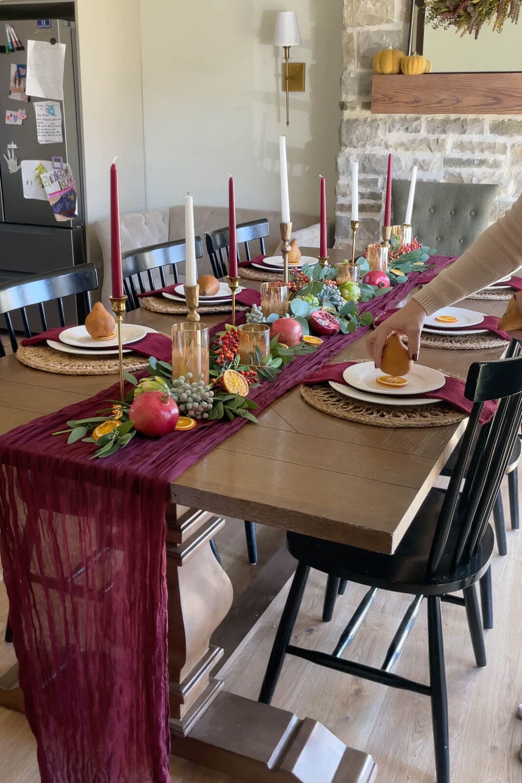 My Gorgeous 2023 Thanksgiving Decor and Tablescape | Crystel Montenegro ...