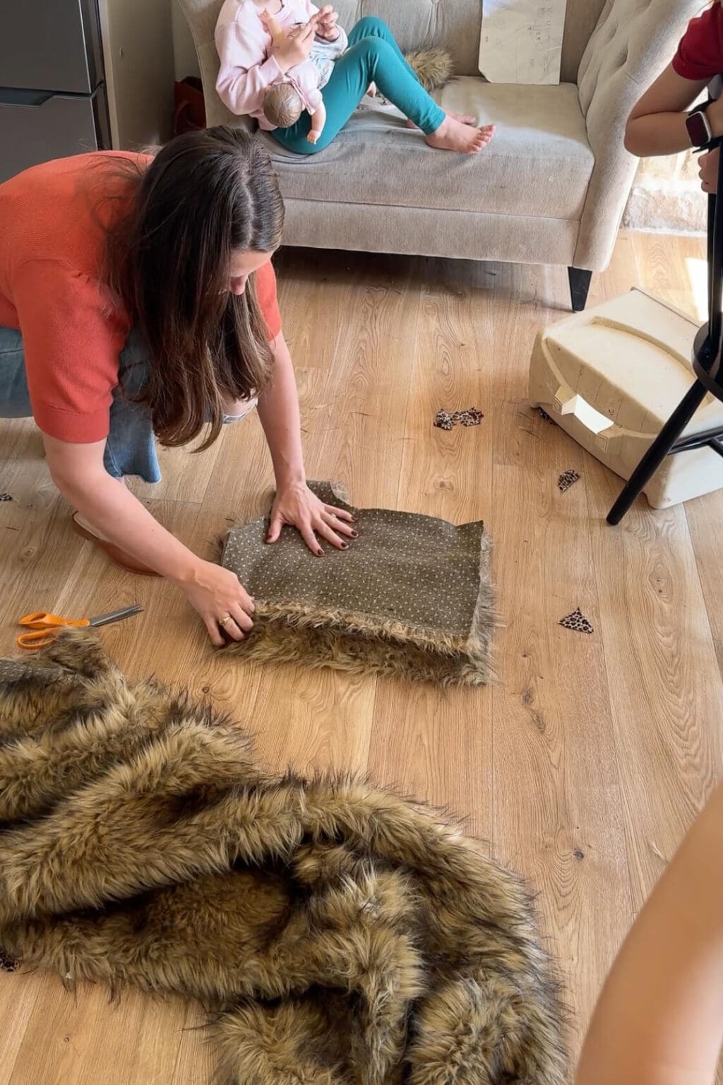 Easy DIY Caveman Costumes for the Whole Family | Crystel Montenegro Home