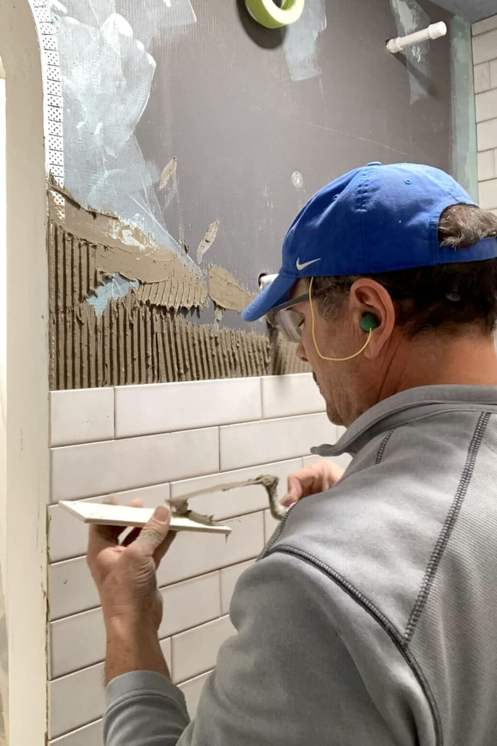 How We Built Our Gorgeous Subway Tile Shower | Crystel Montenegro Home