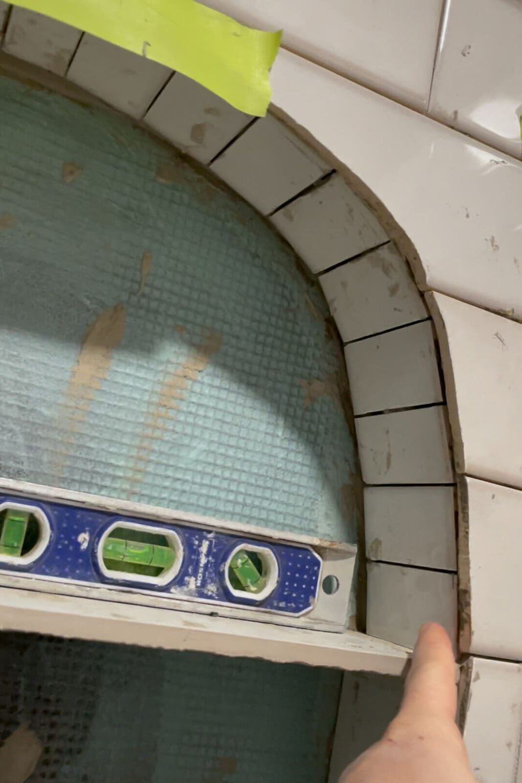 How We Built Our Gorgeous Subway Tile Shower | Crystel Montenegro Home