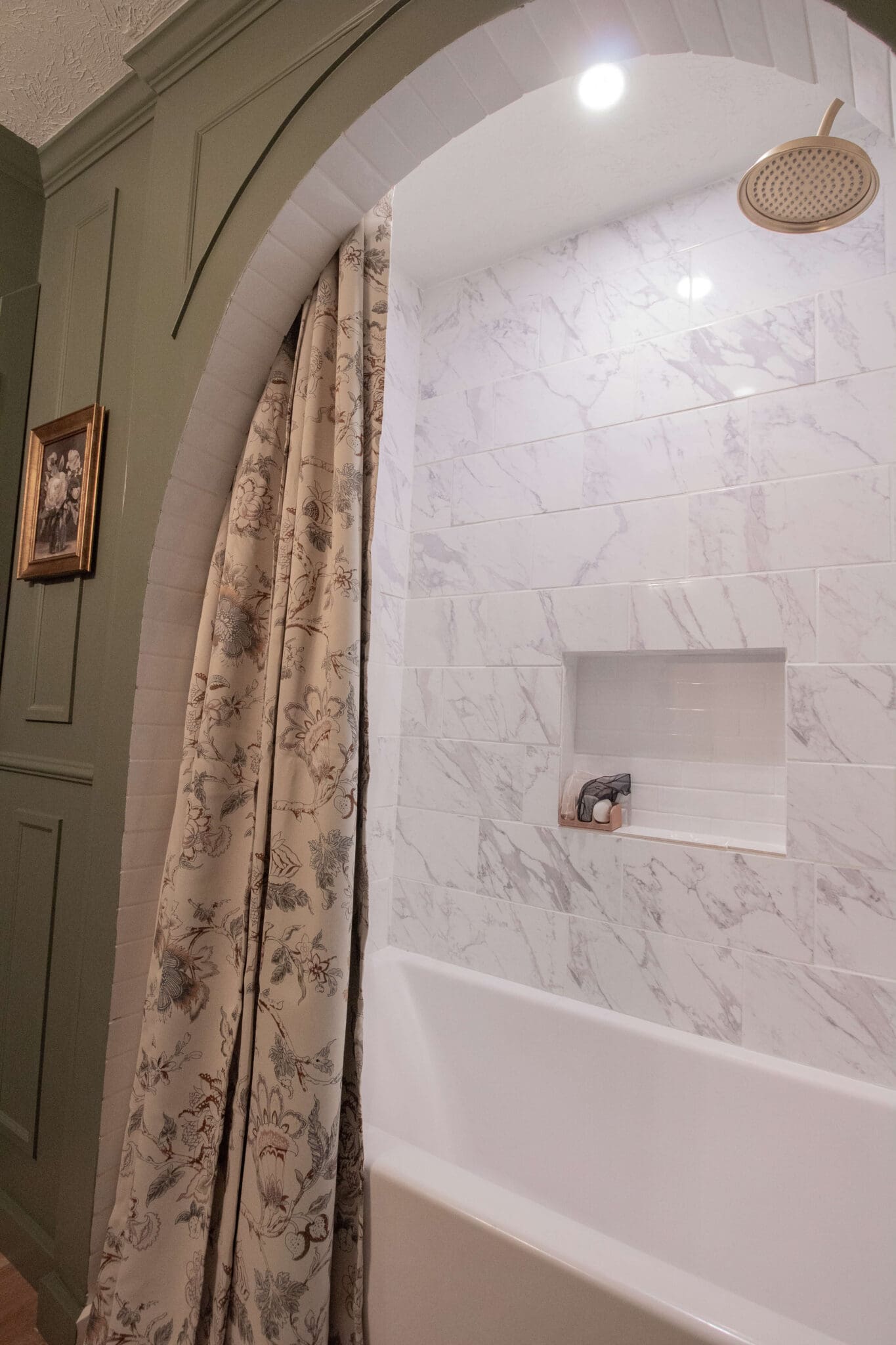 How I Installed a Beautiful Tile Tub Surround | Crystel Montenegro Home
