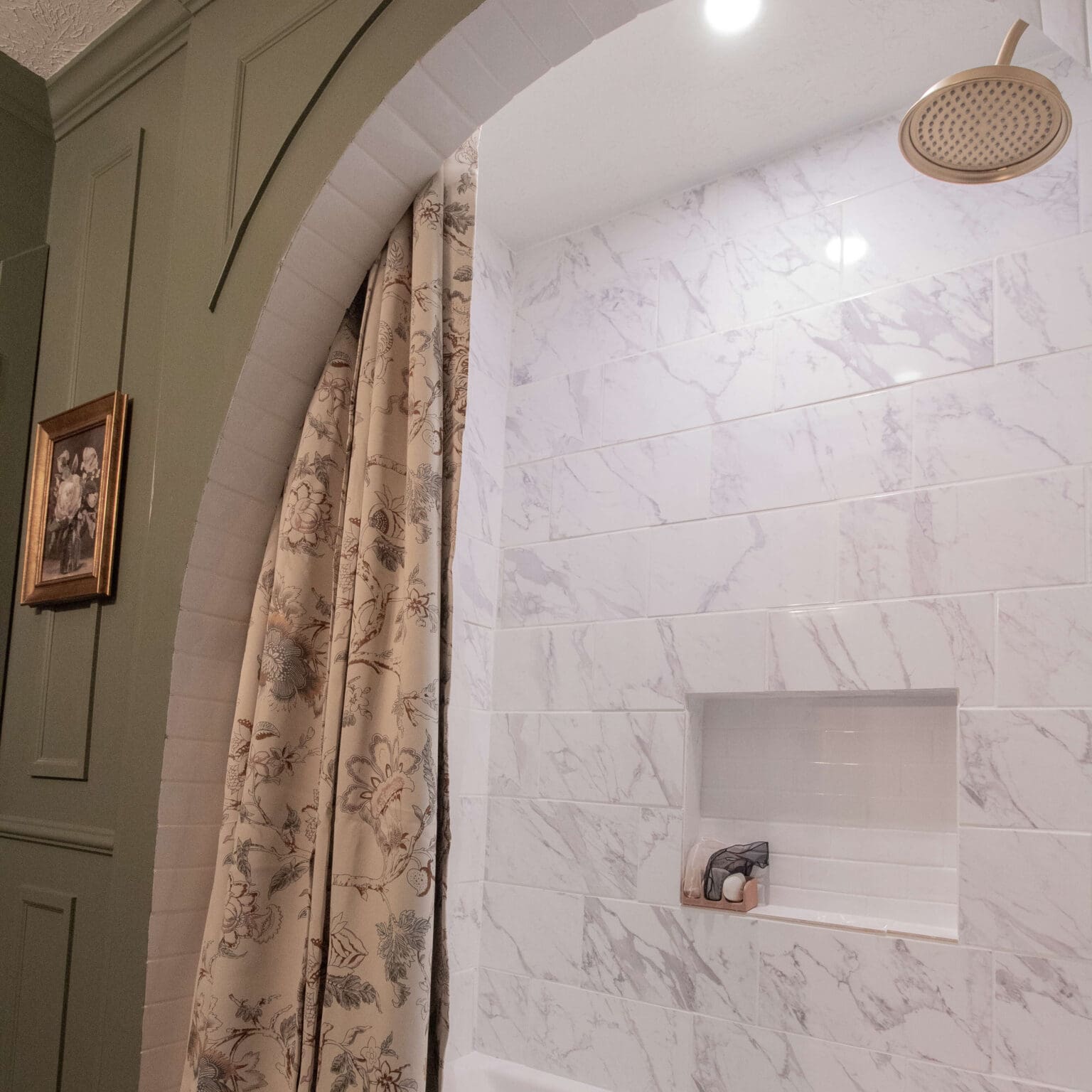 How I Installed a Beautiful Tile Tub Surround | Crystel Montenegro Home