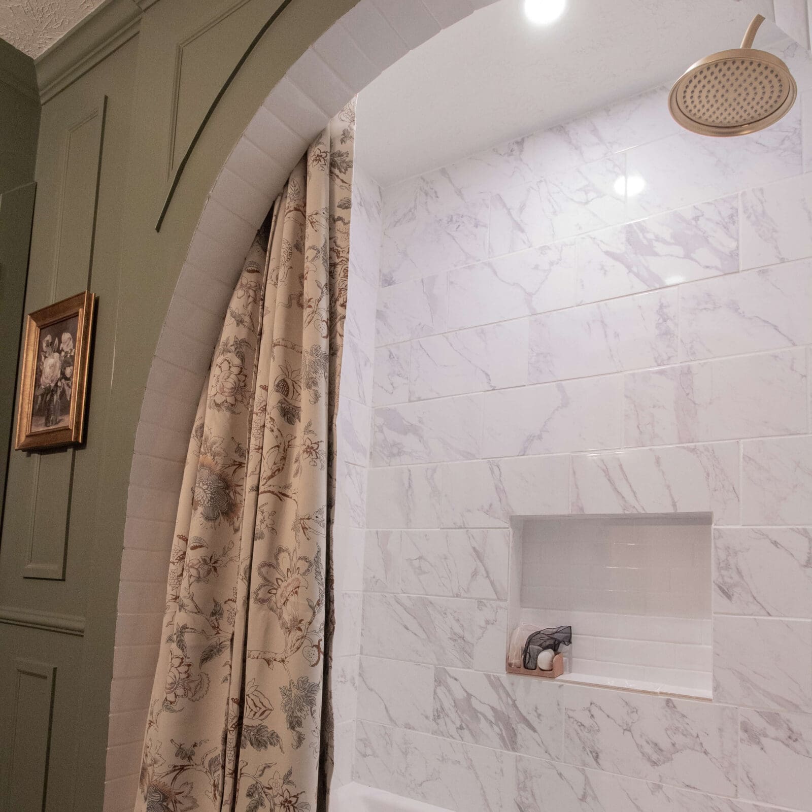 How I Installed a Beautiful Tile Tub Surround | Crystel Montenegro Home
