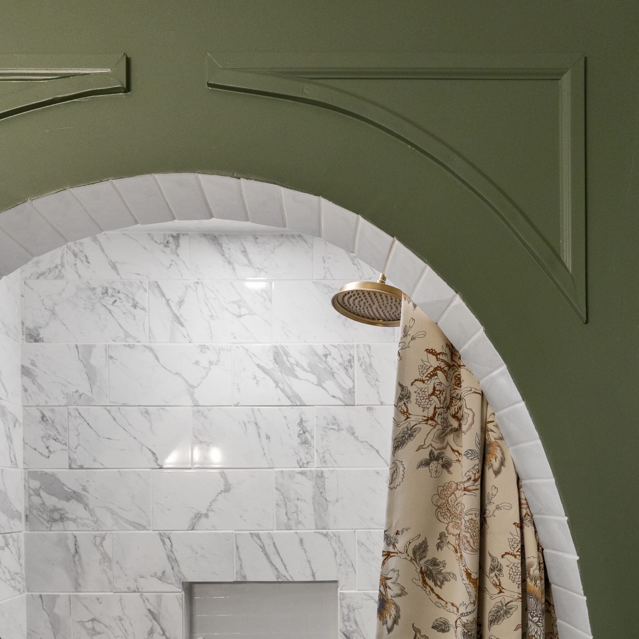 DIY Curved Molding Around an Arch | Crystel Montenegro Home