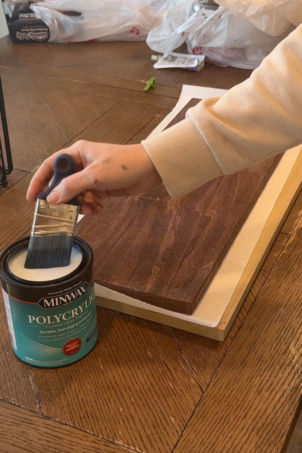 How To Build a Brass Rail Shelf (high-end dupe) | Crystel Montenegro Home