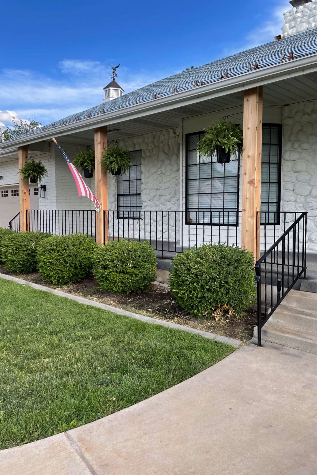 DIY Wood Porch Column Wraps Made Easy | Crystel Montenegro Home
