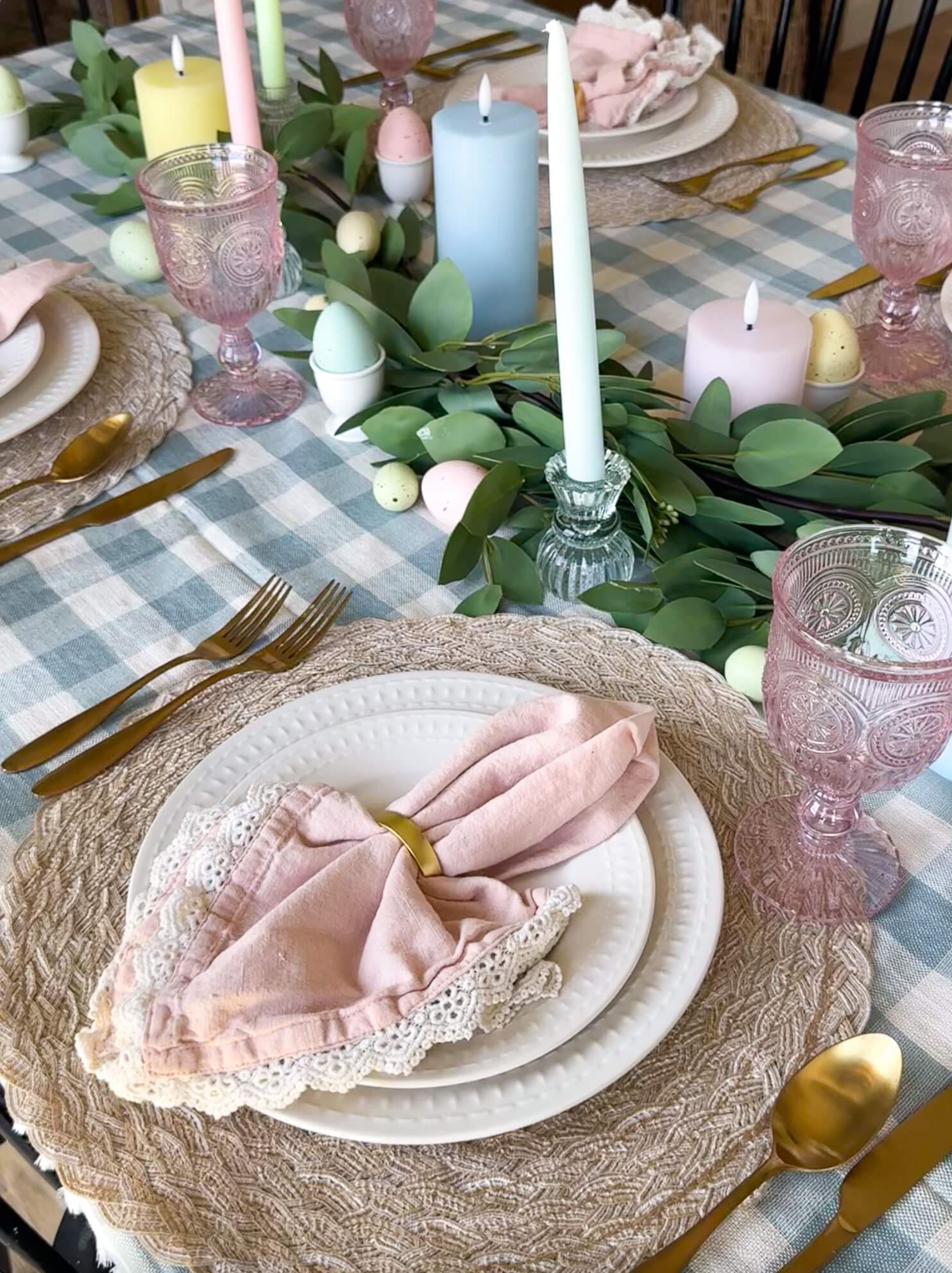 Easter Table Decor That's Fresh and Fun for Spring | Crystel Montenegro ...