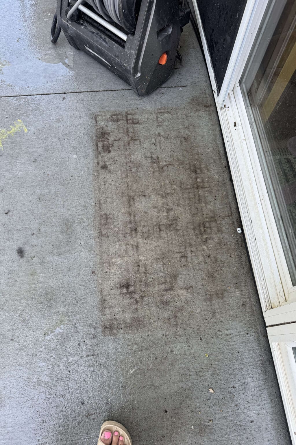 How to Clean a Concrete Patio (Bleach Hack That Actually Works)
