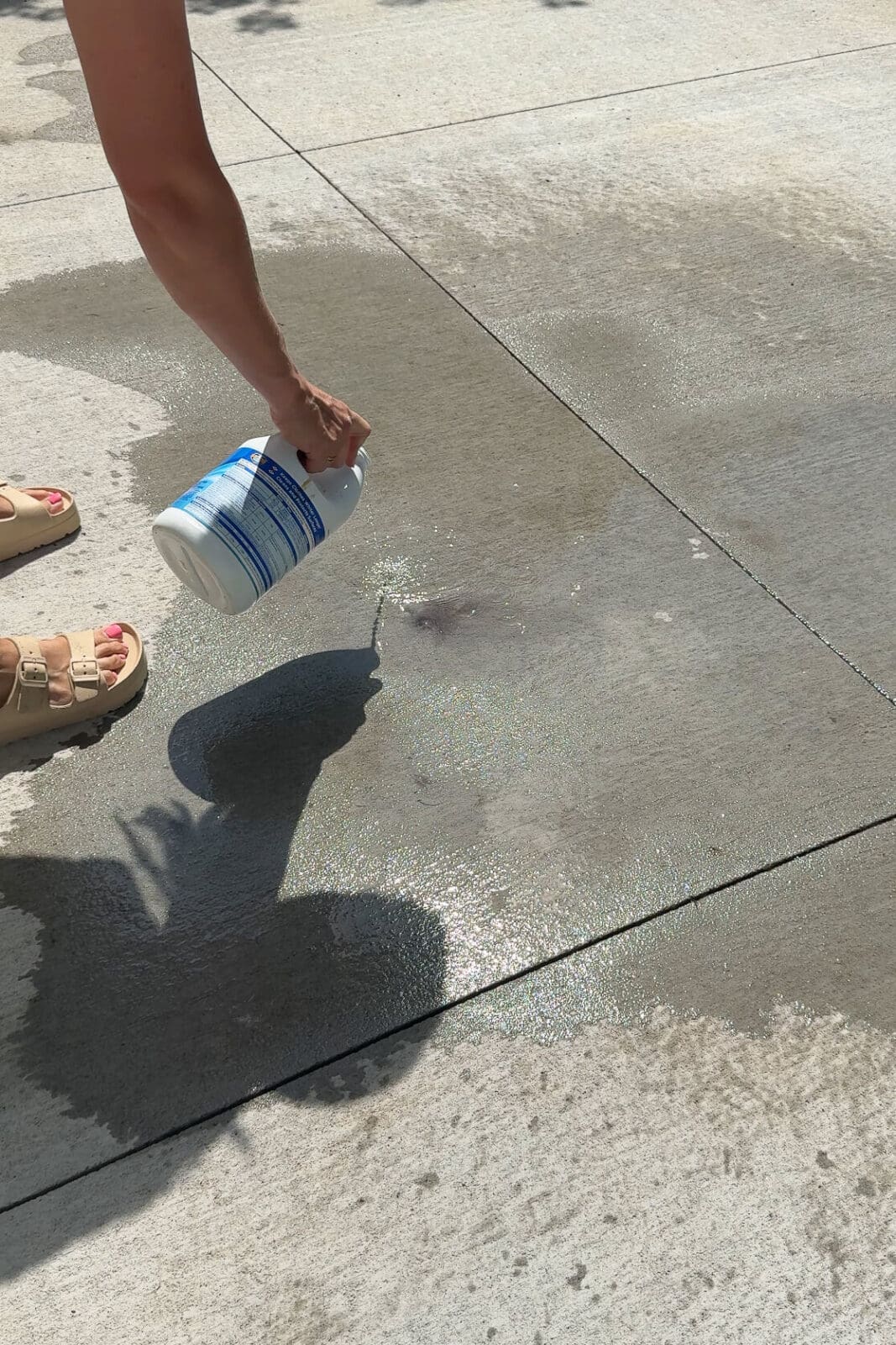 This Concrete Cleaner Hack Brought My Patio Back to Life | Crystel ...