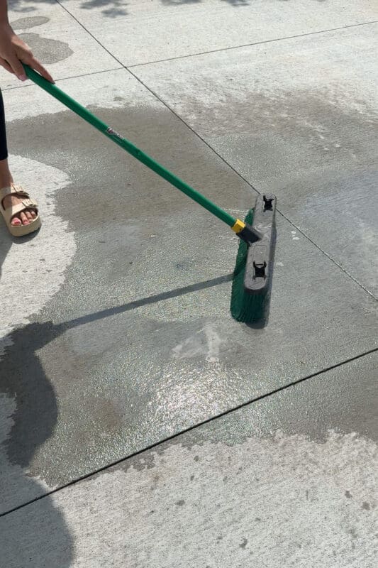 How to Clean a Concrete Patio (Bleach Hack That Actually Works)