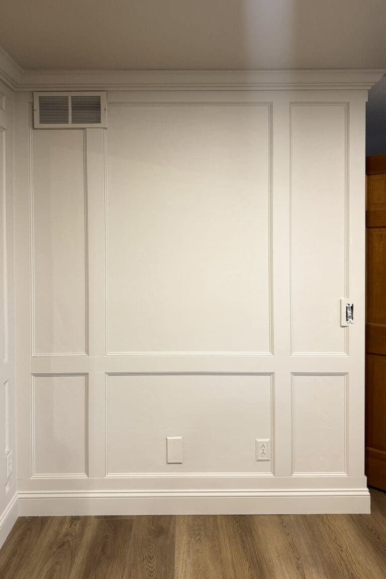 DIY Box Molding Wall Trim Tutorial (Step-by-Step Guide) | Crystel ...