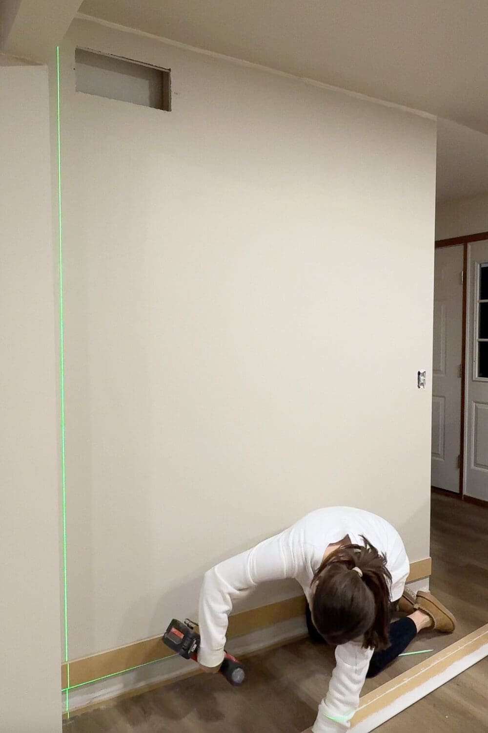 DIY Box Molding Wall Trim Tutorial (Step-by-Step Guide) | Crystel ...