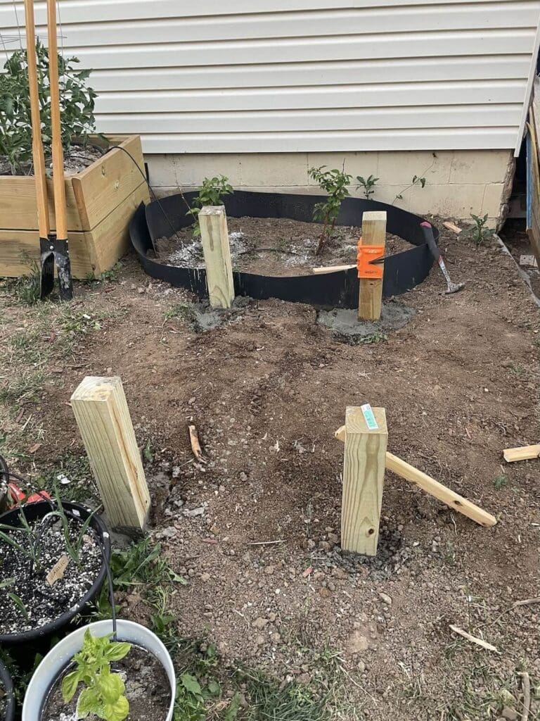 DIY Garden Arbor - How to Build a Beautiful Backyard Arbor | Crystel ...